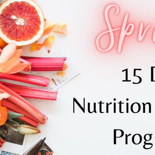 HEAL Spring Nutrition Booster Program – Healthy Eating Active Living™